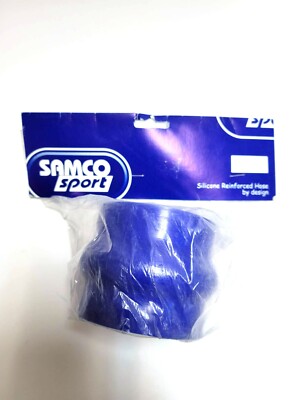 Samco Sport Silicone Straight Hump Hose, Blue, 90mm I.D., 76mm Length ...