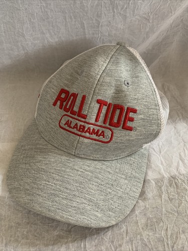 Roll Tide Alabama Baseball Trucker Snapback Hat Light Gray | eBay