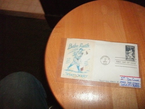 BABE RUTH FIRST DAY ISSUE july 6 1983 ULTRA ULTRA RARE only 5 were ever ...