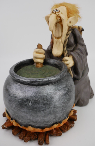 Rare Vintage Pablo P. Chiari Figure Resin Statue Halloween Witch with ...