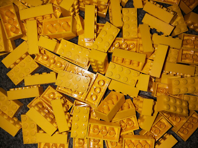 LEGO® 100 Bausteine Steine bricks 2x4 Bright Light Orange 3001 basic classic NEU | eBay.de
