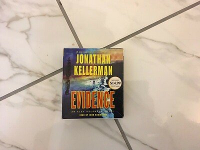 JONATHAN KELLERMAN EVIDENCE BOOK ON CD READ BY JOHN RUBINSTEIN 5 CD AUDIO BOOK | eBay