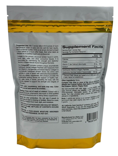 California Gold Nutrition CollagenUP Dietary Supplement - 7.26 oz for ...