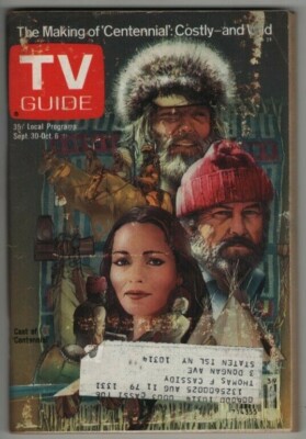 Tv Guide Mag The Making Of Centennial September/October 1978 070920nonr ...