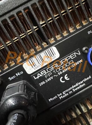 1PCS Used LAB.GRUPPEN LAB FP10000Q power amplifier FedEx or DHL | eBay