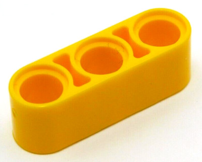 10 LEGO Technic Yellow Beam 1 x 3 Lift-Arm (17141 41482) - 10 Pieces | eBay