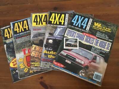 Vintage 4 X 4 AUSTRALIA MAGAZINES 1993 Bulk lot 5 issues | eBay Australia