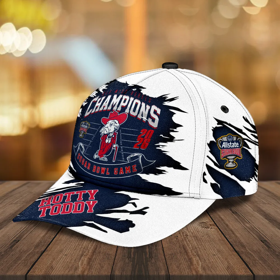 Ole Miss Rebels Football Sugar Bowl Champions Classic Cap – 14333 | eBay