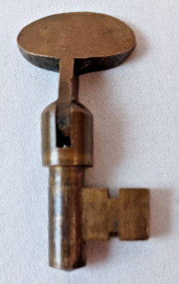 Antique Solid Brass Folding Pocket Door Key | eBay