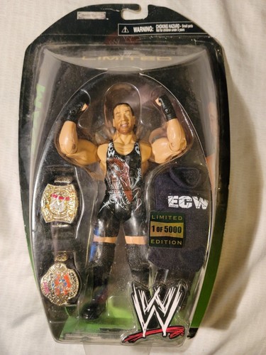 WWE Limited Rob Van Dam RVD Spinning WWE and ECW Belts SUPER RARE 1/ ...