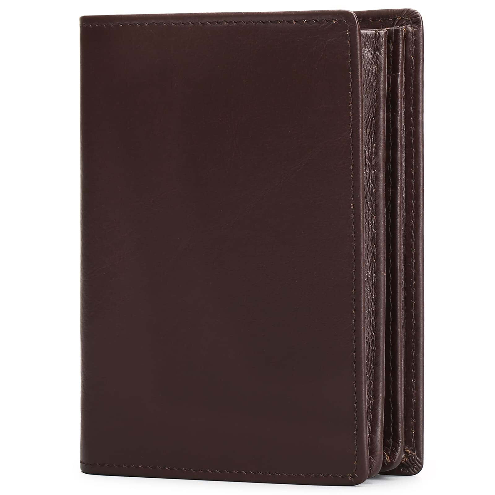 Wallets Men Large Capacity Leather RFID Mens Bifold Wallet 16 Card ...