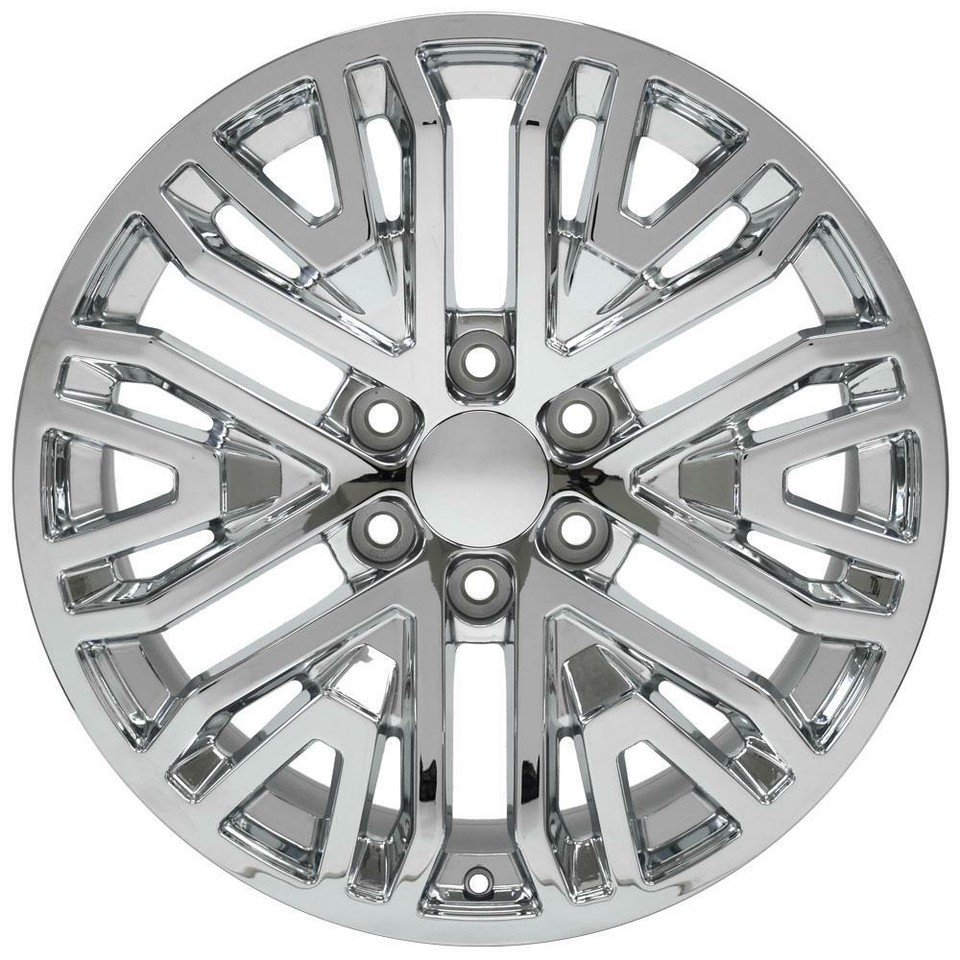 20" inch Chrome 5906 Rims SET (4) Fit GMC Sierra Yukon | eBay