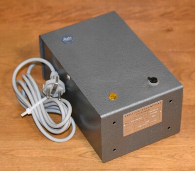 Ernst Leitz GMBH Wetzler Microscope Transformer Typ 301-185.001 Tested ...