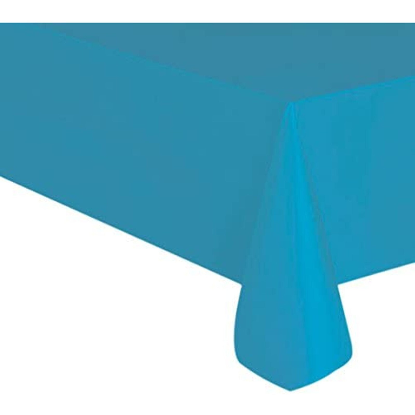 Disposable Turquoise Table Cover - 54x108in. - Heavy Duty - 1 Pc ...