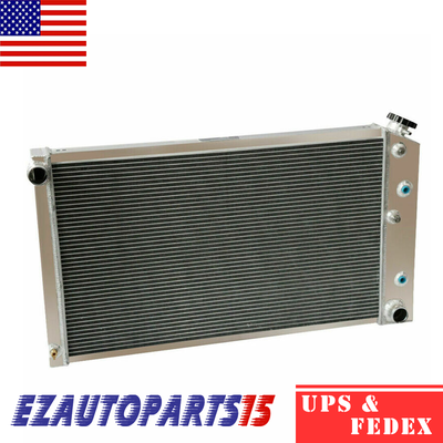 For Chevy Chevy Impala 1971-1979 Monte Carlo 1970-1977 4Row Aluminum ...
