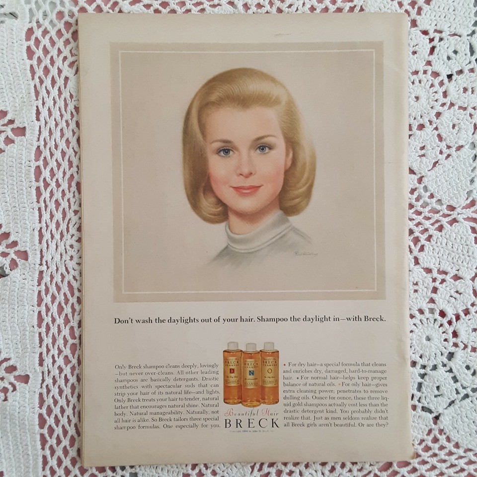 Vtg AMERICAN GIRL MAGAZINE 1964 LOT of 4~Teen Life 60's Mod~Ads~ Girl ...