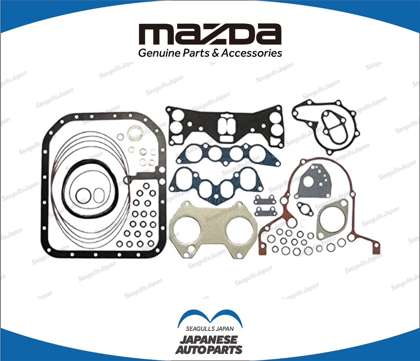 MAZDA RX-7 FC3S ZENKI S4 NA ENGINE GASKET KIT 8DF1-10-271A GENUINE OEM | eBay