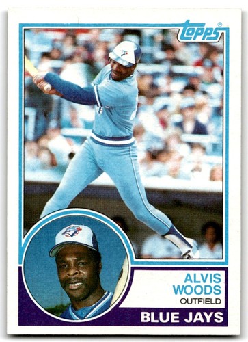 1983 Topps Alvis Woods Toronto Blue Jays #589 NM+ | eBay