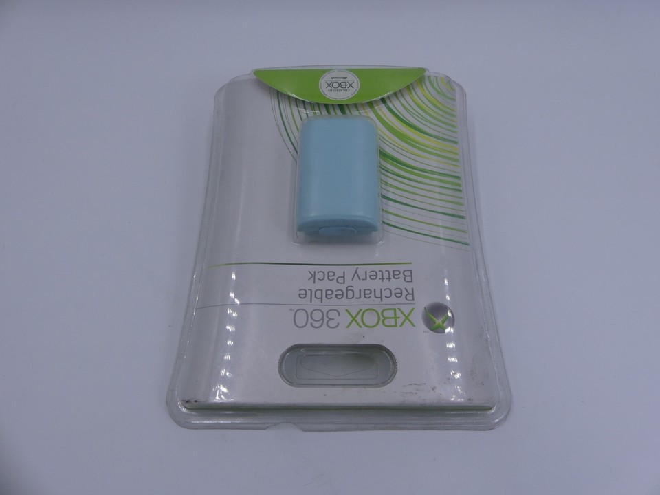 Xbox 360 Rechargeable Battery Pack BLUE TEAL OEM Genuine Microsoft ...