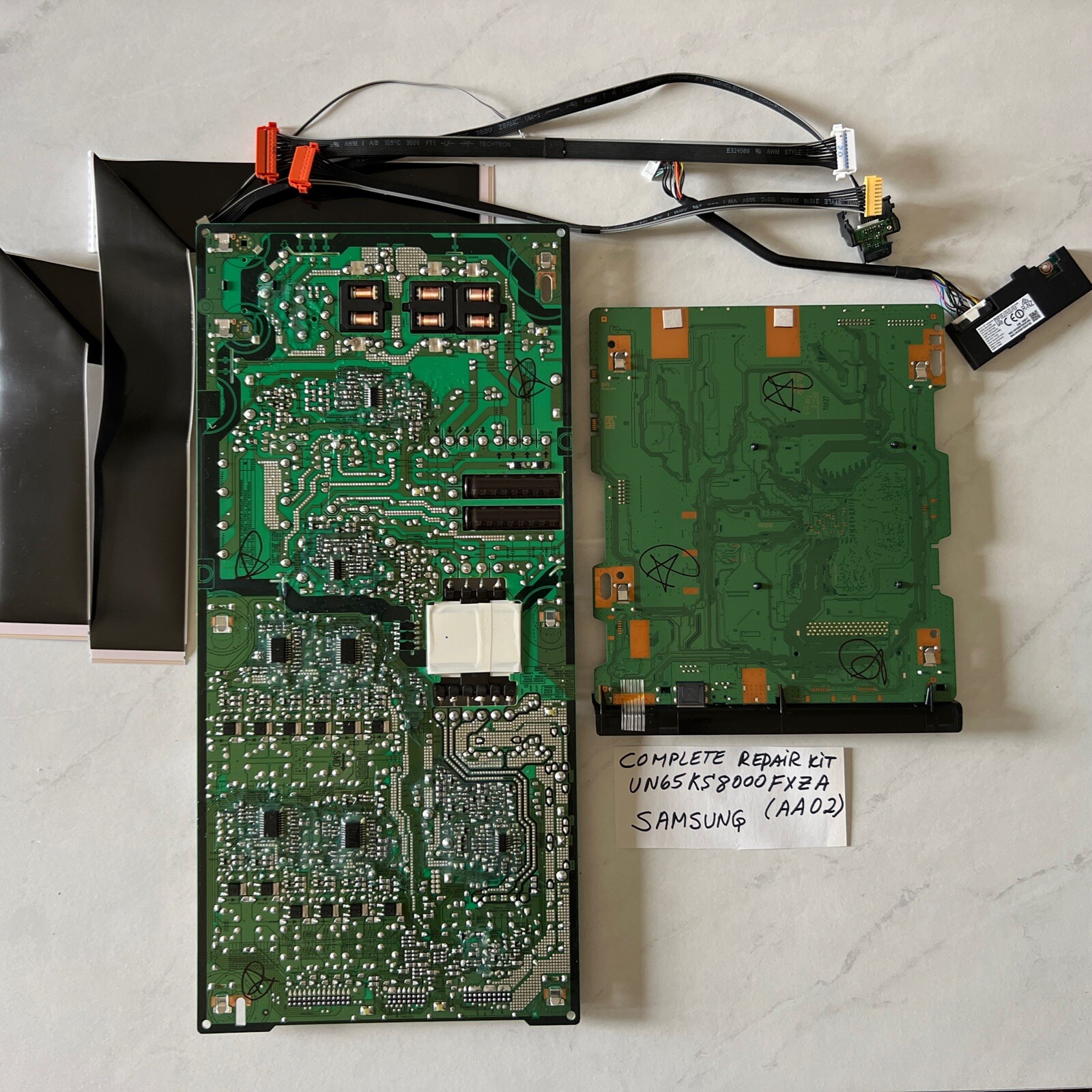 Samsung OEM Complete Repair Kit — Model UN65KS8000FXZA — Version AA02 ...