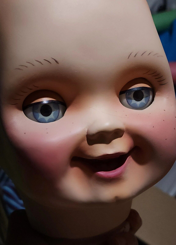 Chucky head painted and wig jus head bodiless | eBay