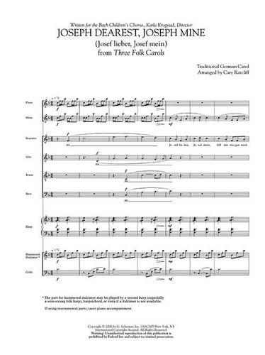 Joseph Dearest, Joseph Mine (Josef Lieber, Josef Mein) Score & Pa | eBay