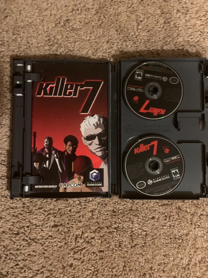 Killer7 (Nintendo GameCube, 2005) Complete w/ Box, Manual OOP 13388200139| eBay