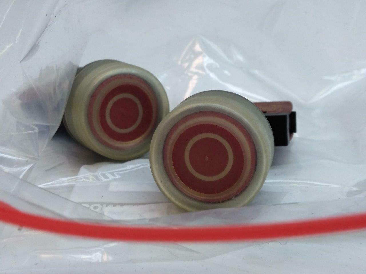 Baco 23-E01 Contact Block Red Start/Stop Contact Block Push Button LOT ...