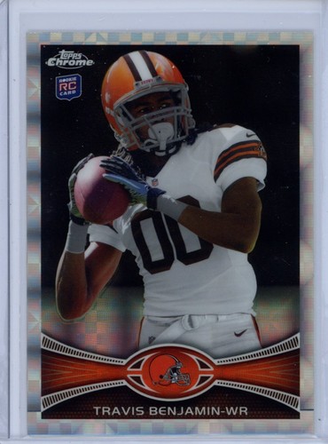 2012 Topps Chrome #43 Travis Benjamin X-Fractor RC | eBay