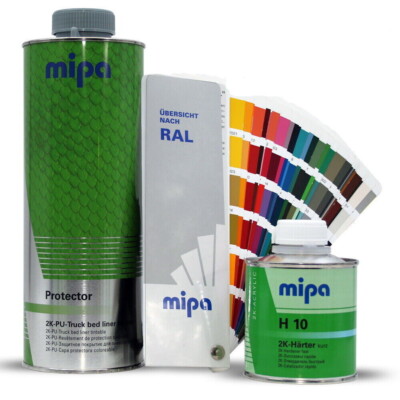 Mipa Protector / 1er Lack + Härter Set / Alle RAL Farben | eBay.de