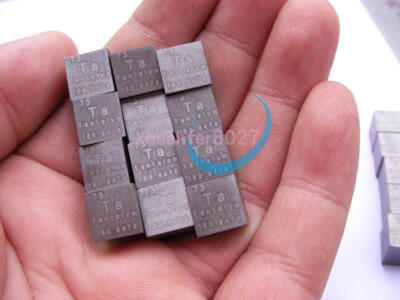 Neuf 99.9% High Purity TANTALUM Ta Metal Carved Element Periodic Table ...