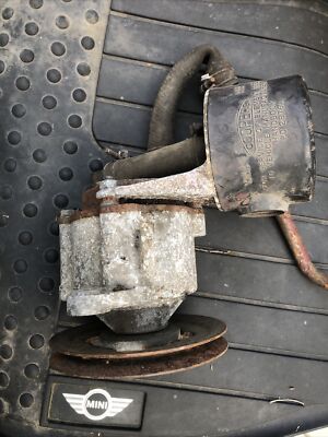MGB-MG Midget Air/Smog Pump Assembly With Air Filter & Housing 1968 ...