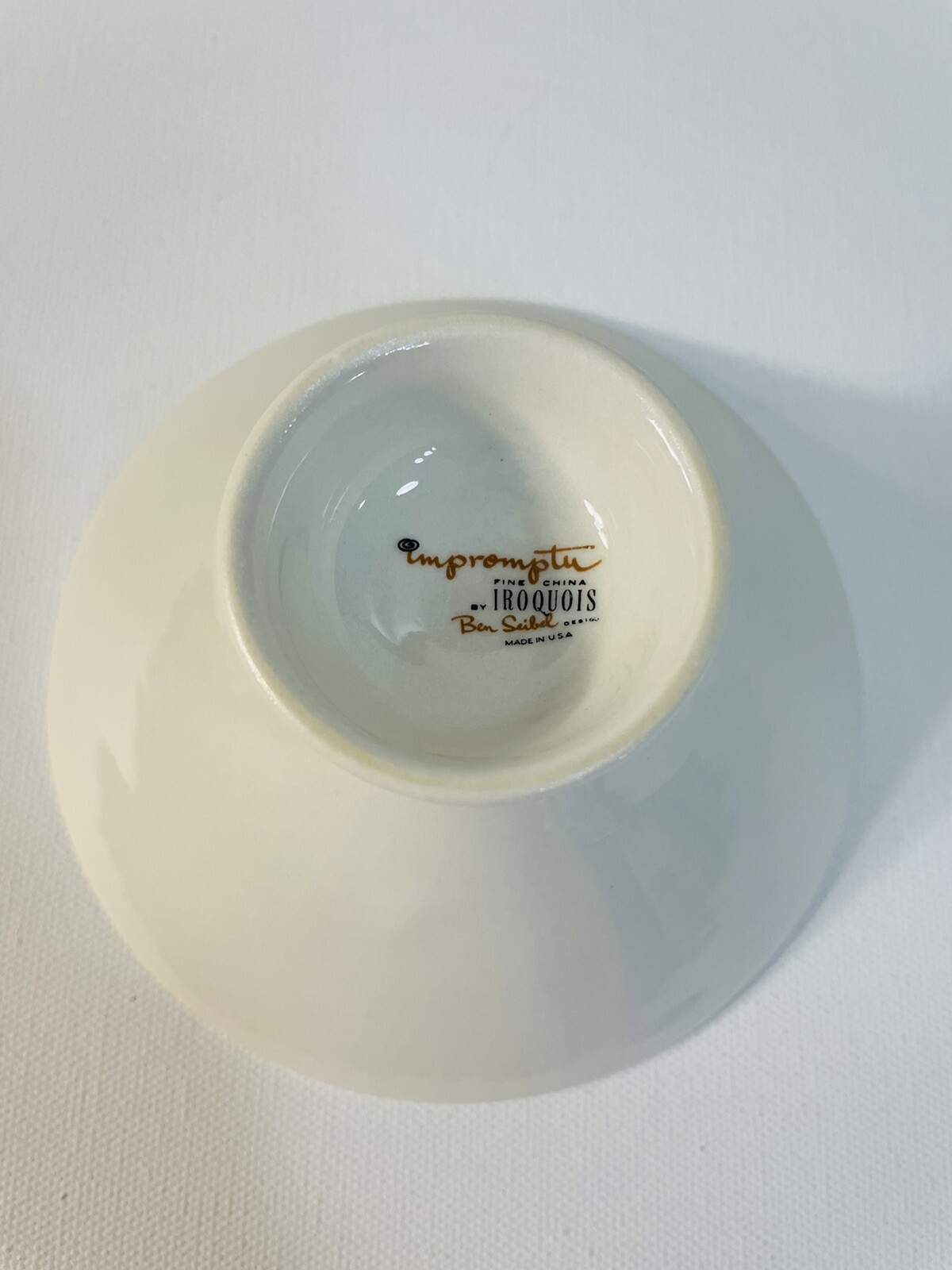 Impromptu Fine China by Iroquois Ben Seibel Design Bowls | eBay