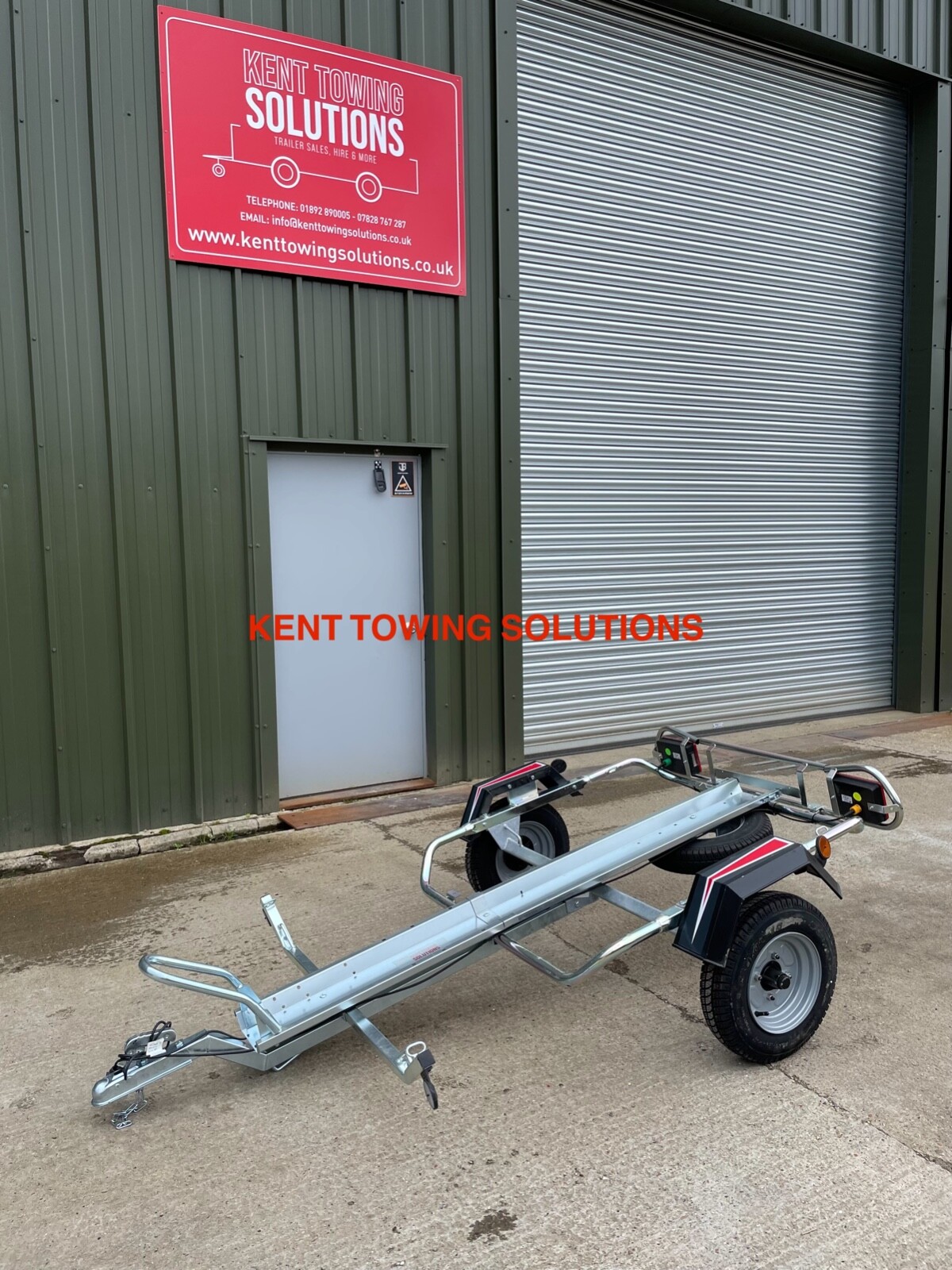 New Erde PM310 Flatpacked Single Motorcycle Motorbike Bike Trailer ...