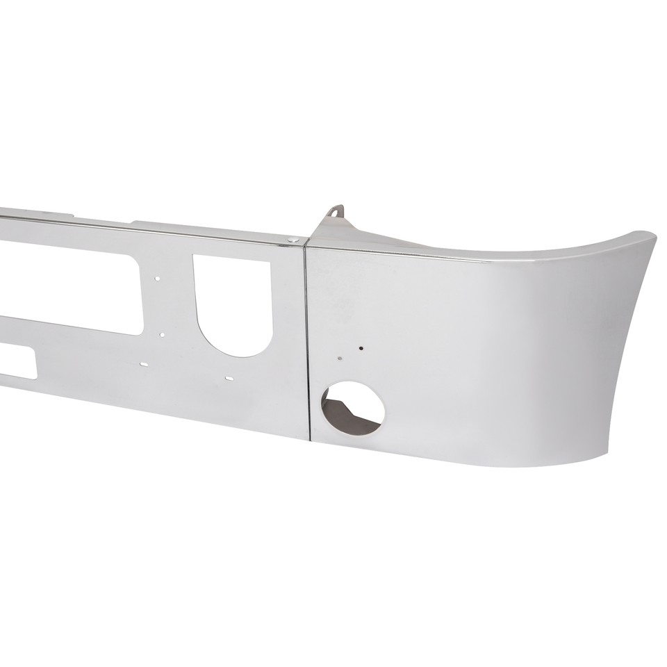 Chrome Front Bumper W/Fog Light Holes&Bumper Bracket For Mack CHU ...