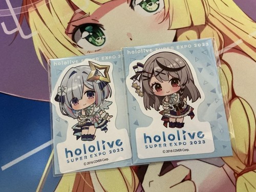 Hololive Amane Kanata Sakamata Chloe Mini Character Sticker Bright ...