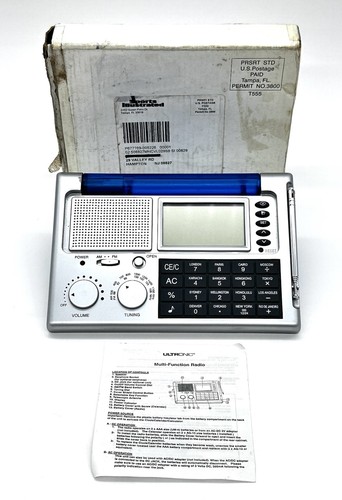 Ultronic Multi Function Radio Date Time Calculator TESTED NOB Sports ...
