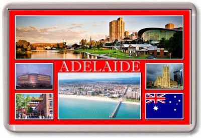 FRIDGE MAGNET - ADELAIDE - Large - Australia TOURIST | eBay UK