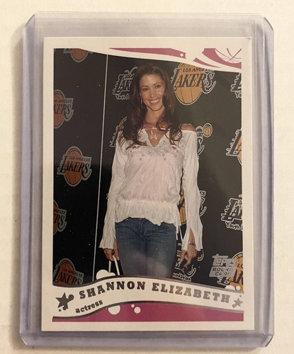 2005-06 Topps Shannon Elizabeth Rookie Card RC #251 - American Pie | eBay