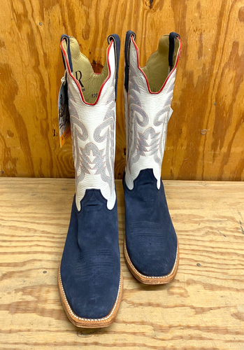 R. Watson Boots RW8202 Midnight Blue Rough Out - Size 11D | eBay