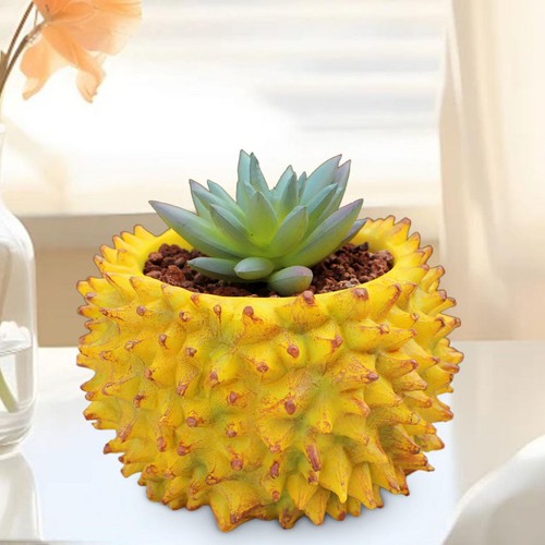Durian Flower Pot Ornament Cute Fruit Flowerpot for Garden Living Room ...