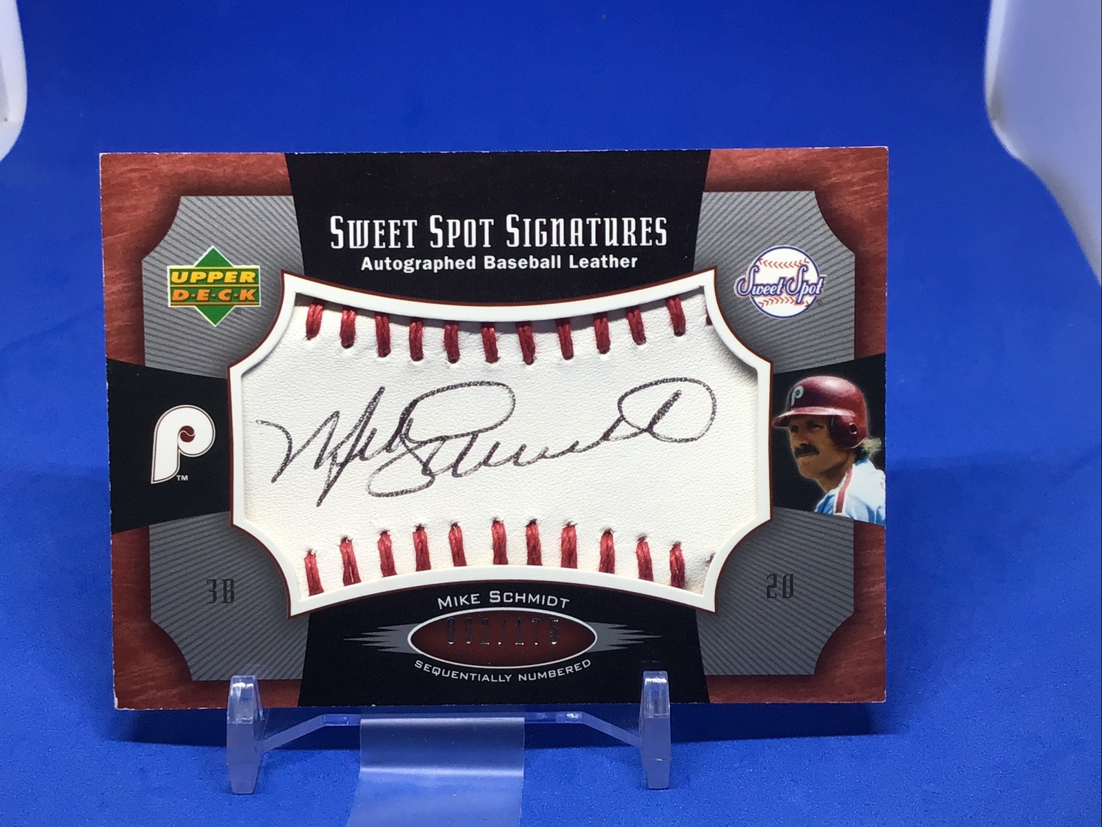 2005 Sweet Spot Signatures Mike Schmidt Auto Autograph SP /175 Phillies ...