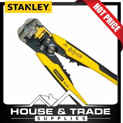 Stanley Wire Strippers Automatic Cutters Pliers FATMAX FMHT0-96230 ...