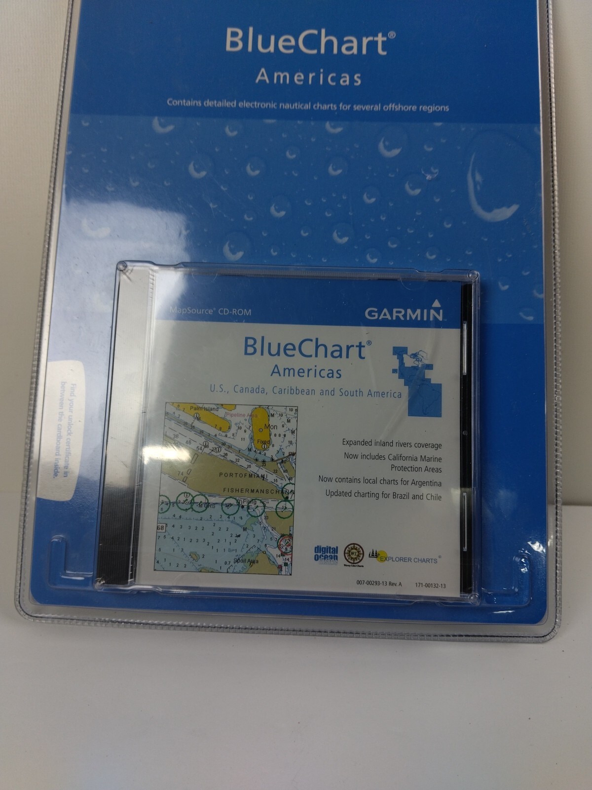 GENUINE GARMIN BLUECHART AMERICAS CITY NAVIGATOR DVD MAPS US CANADA ...