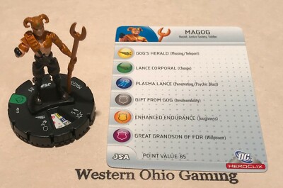 Heroclix Magog #019 USED DC Superman Flashpoint Single Figure | eBay