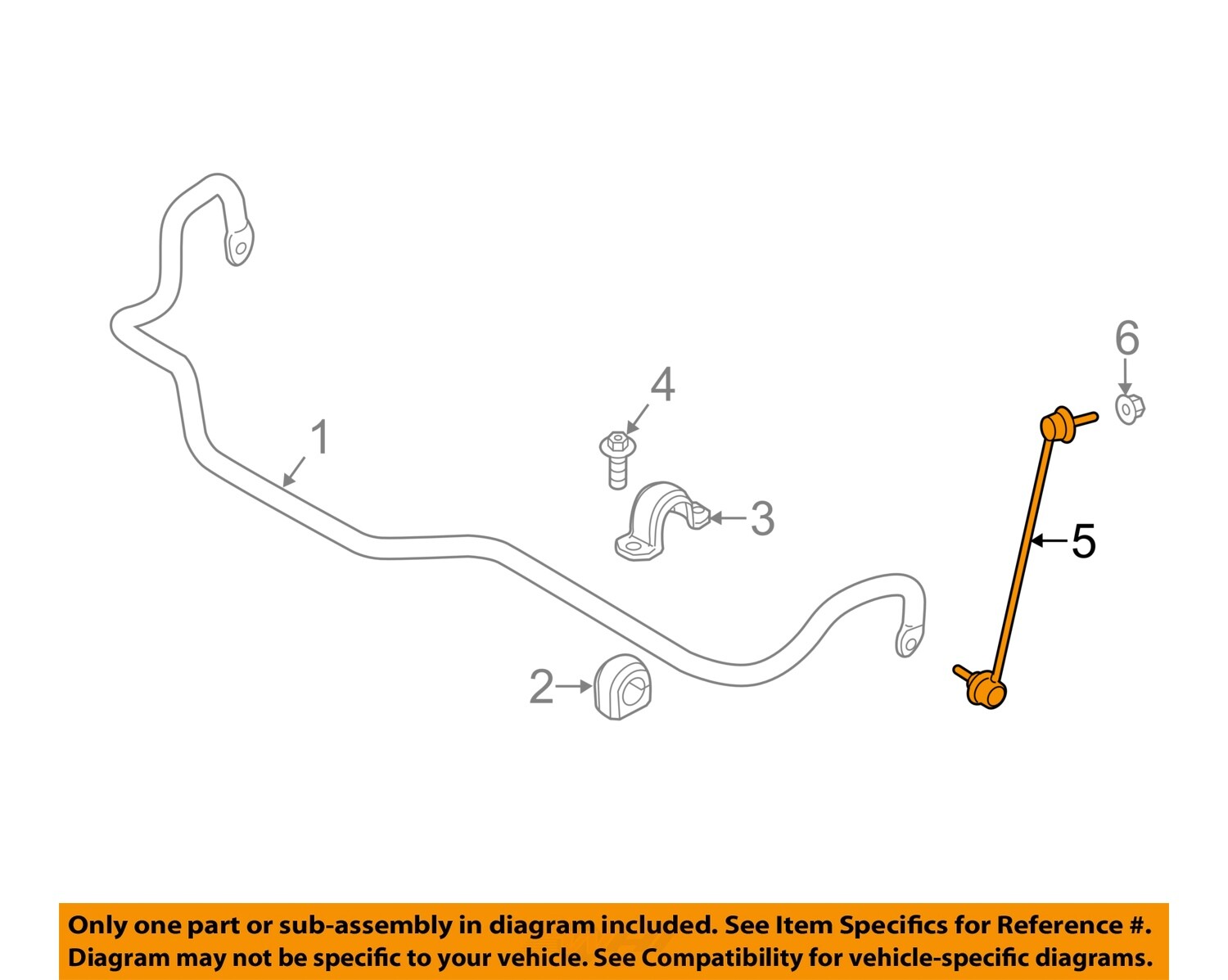 BMW Genuine Stabilizer End Link Front Left 2x 31306787163 for sale ...