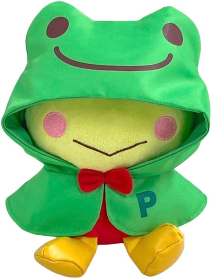 Sanrio Character Kero Kero Keroppi x Pickles the Frog Stuffed toy Rain ...