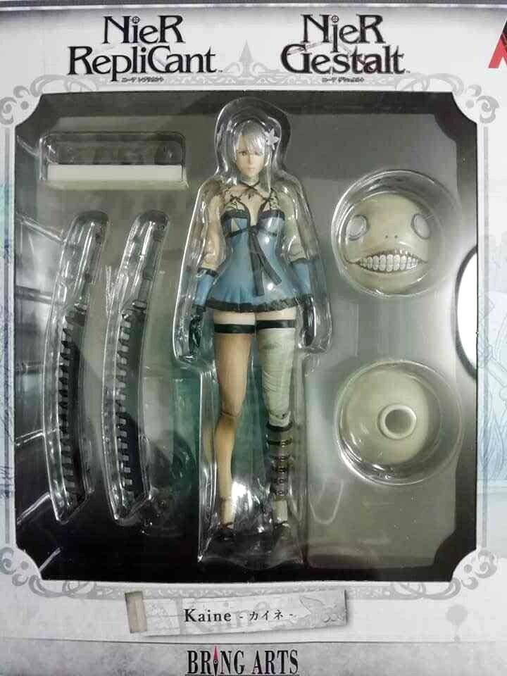 NieR Replicant Gestalt Bring Arts Action Figure Statue Kaine YoRHa ...