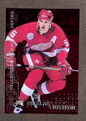 1999-00 BAP Signature Series Millenium Ruby #87 Nicole Lindstrom /1000 ...