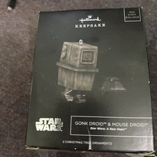 Star Wars Hallmark Gonk Droid & Mouse Droid